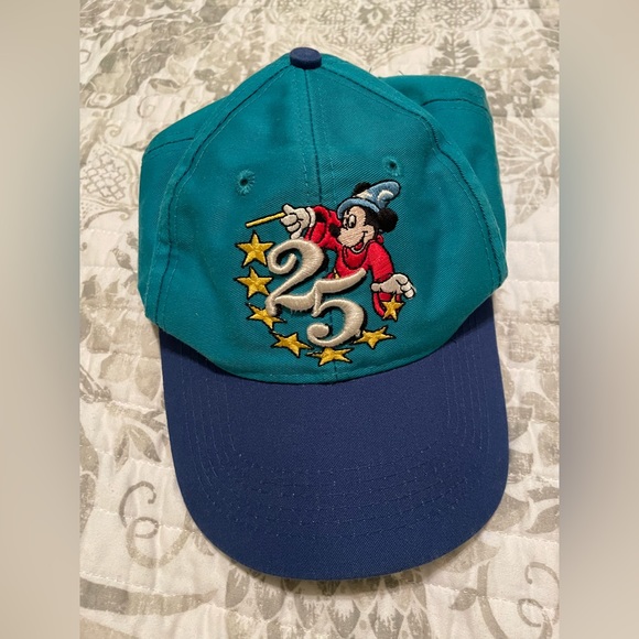 Disney | Accessories | Vintage 25th Anniversary Disney World Hat | Poshmark